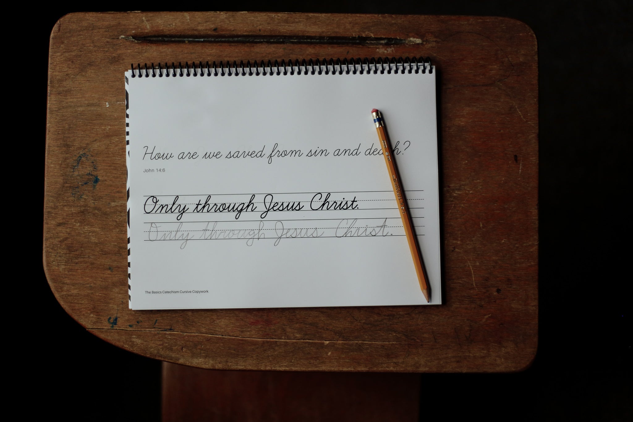 The Basics Catechism Cursive Copywork – Alongside Them